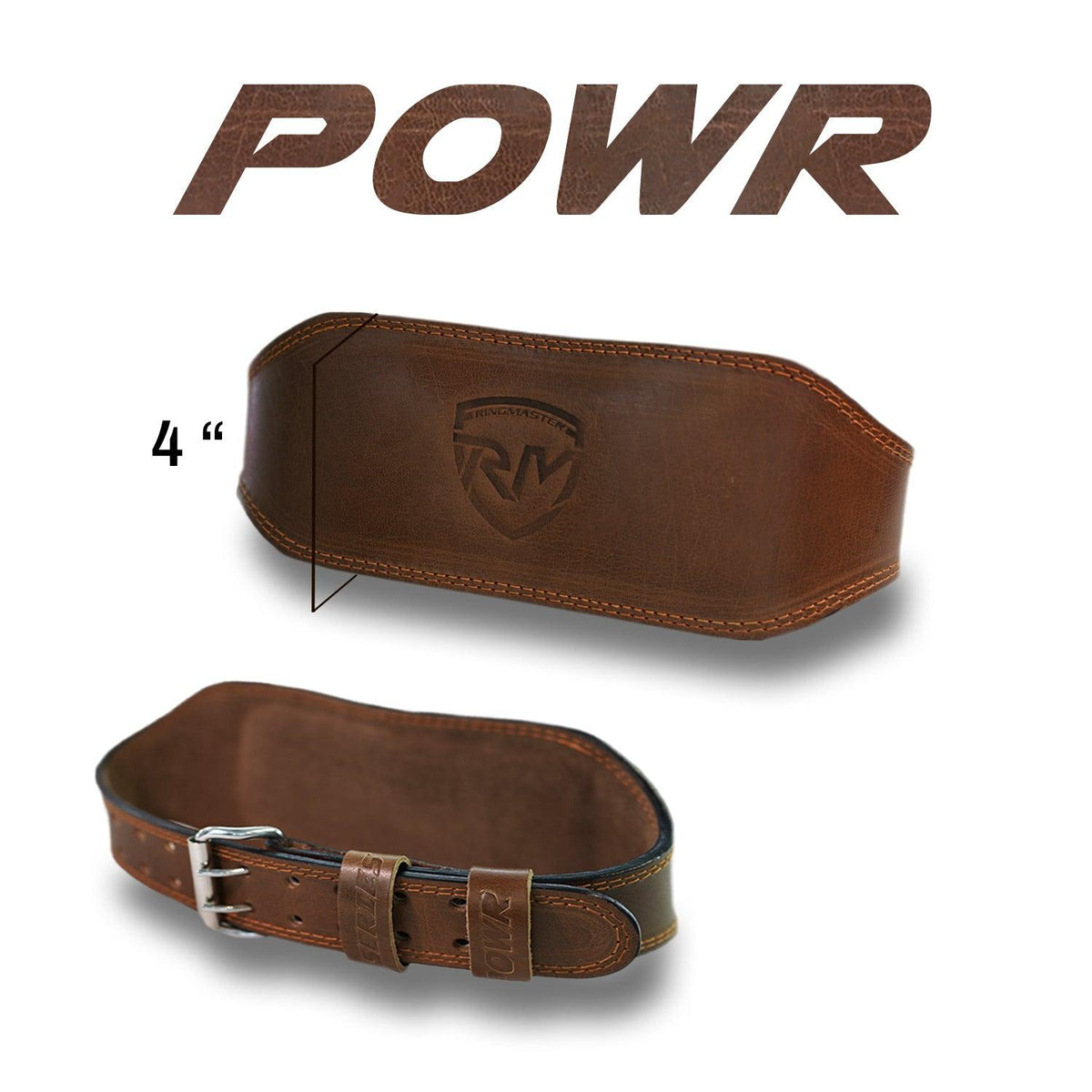 Buy Gym Belt | Leather Power Weight Lifting Gym Belts – RingMaster Sports