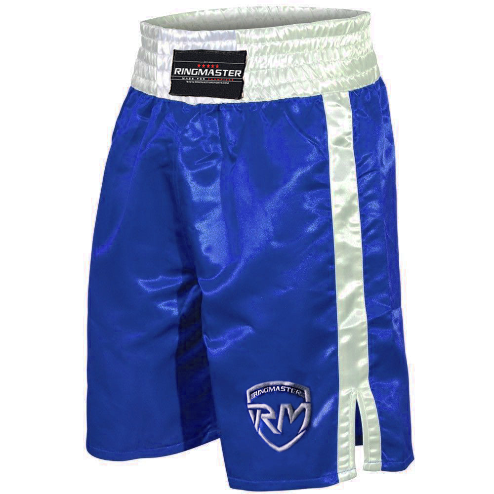 RingMaster Sports Kids Boxing Shorts Blue