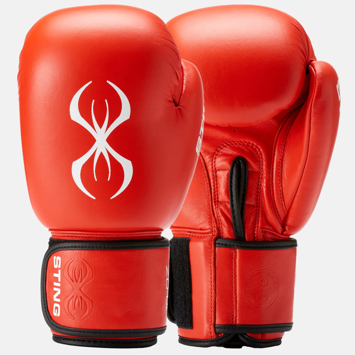 Sting IBA Competition Leather Boxing Gloves - Peak Performance Gear ...