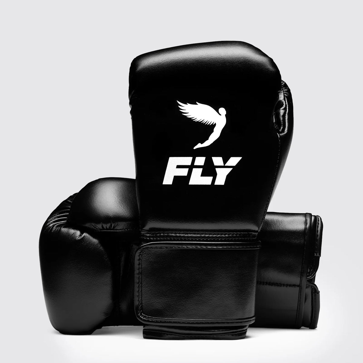 Fly Superloop Pro X2 Black | Premium Vegan Boxing Gloves – RingMaster ...