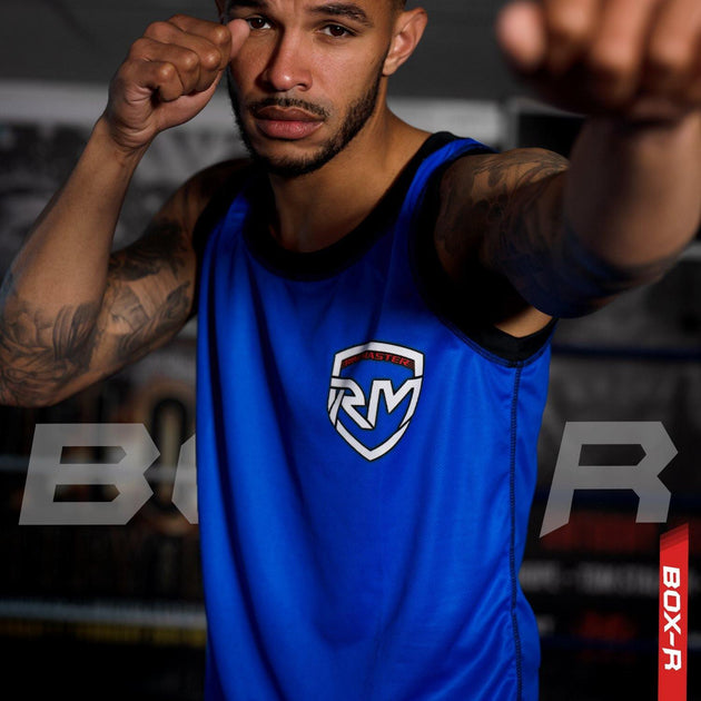 RingMaster Sports BoxR Training Vests Blue – RINGMASTER SPORTS - Made ...