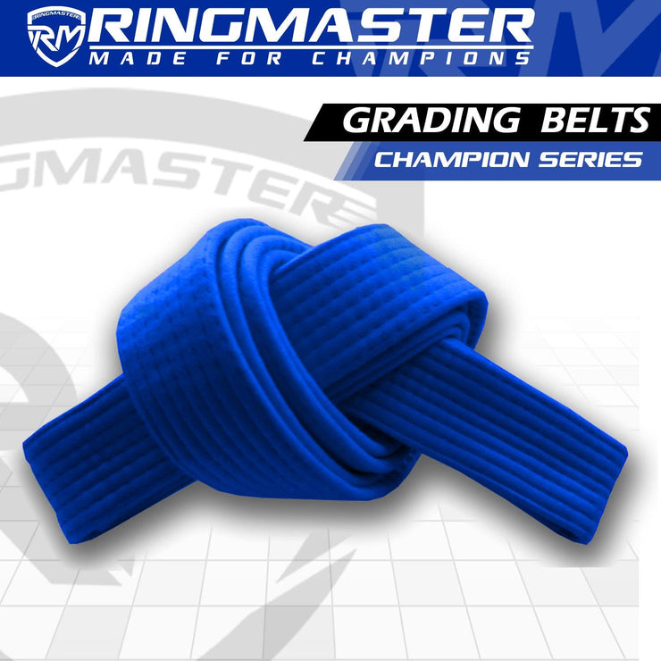 RingMaster Sports Plain Coloured Belts Champion Series – RINGMASTER ...