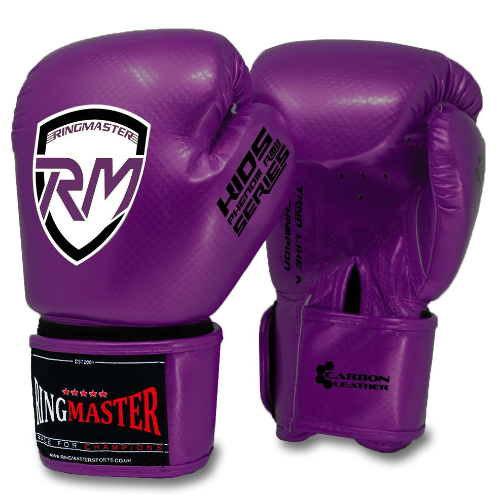 Kids Boxing Gloves | Junior/Children's boxing equipment Purple ...
