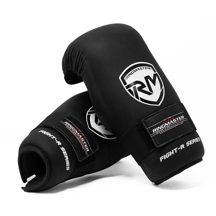 RingMaster Sports Semi Contact Point Gloves Taekwondo Kickboxing Black ...
