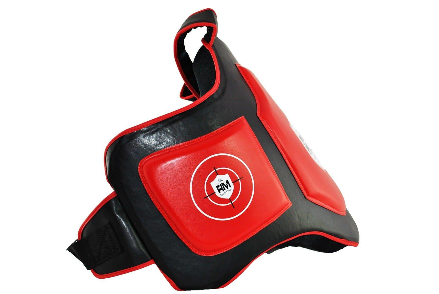 RingMaster Sports Body Protectors Genuine Leather One Size Black and R