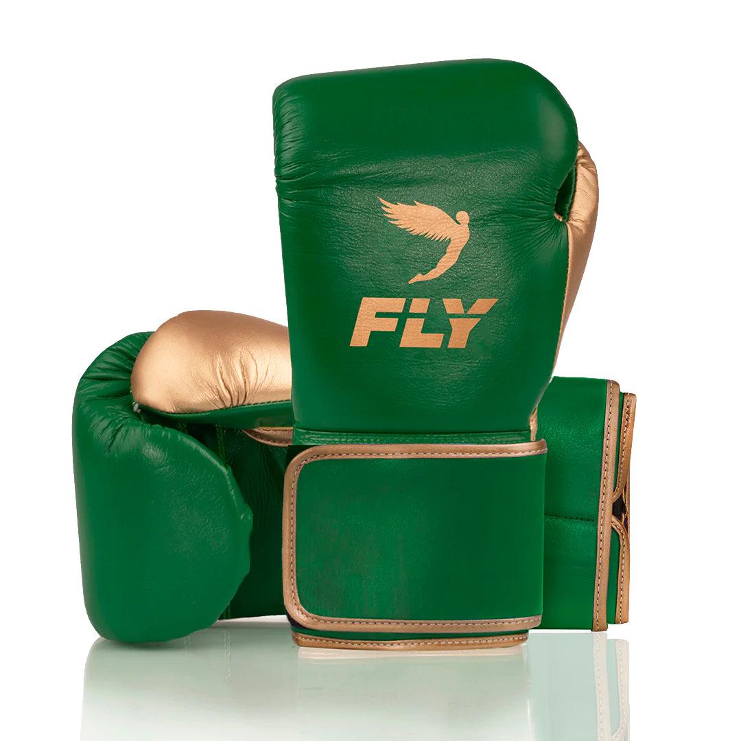 Fly boxing gloves | Fly MMA gloves | Superloop X Green/Gold Gloves ...